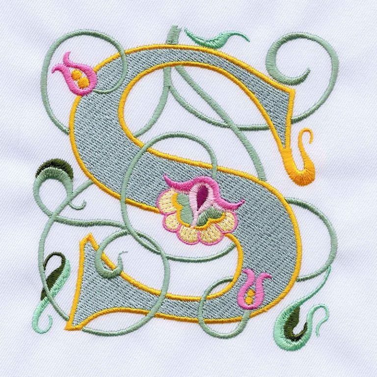 Renaissance Alphabet – The Sewing Collection