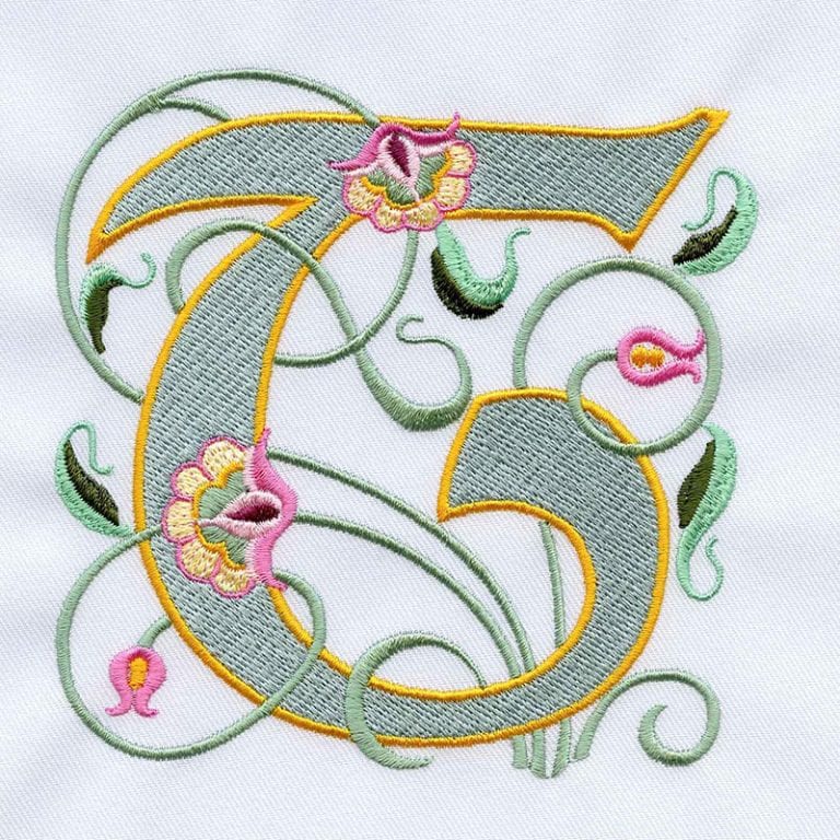 Renaissance Alphabet – The Sewing Collection