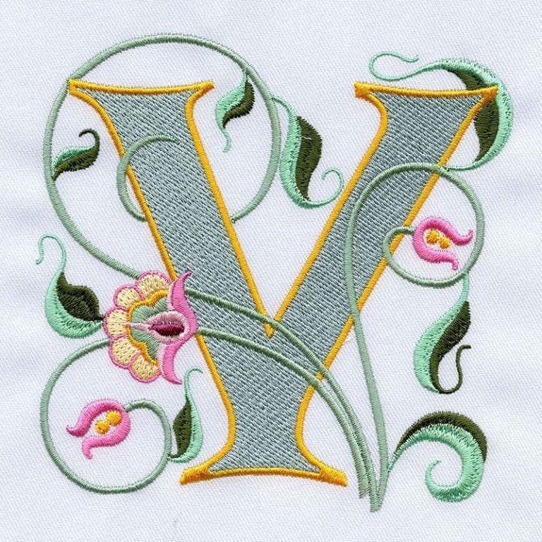 Renaissance Alphabet – The Sewing Collection