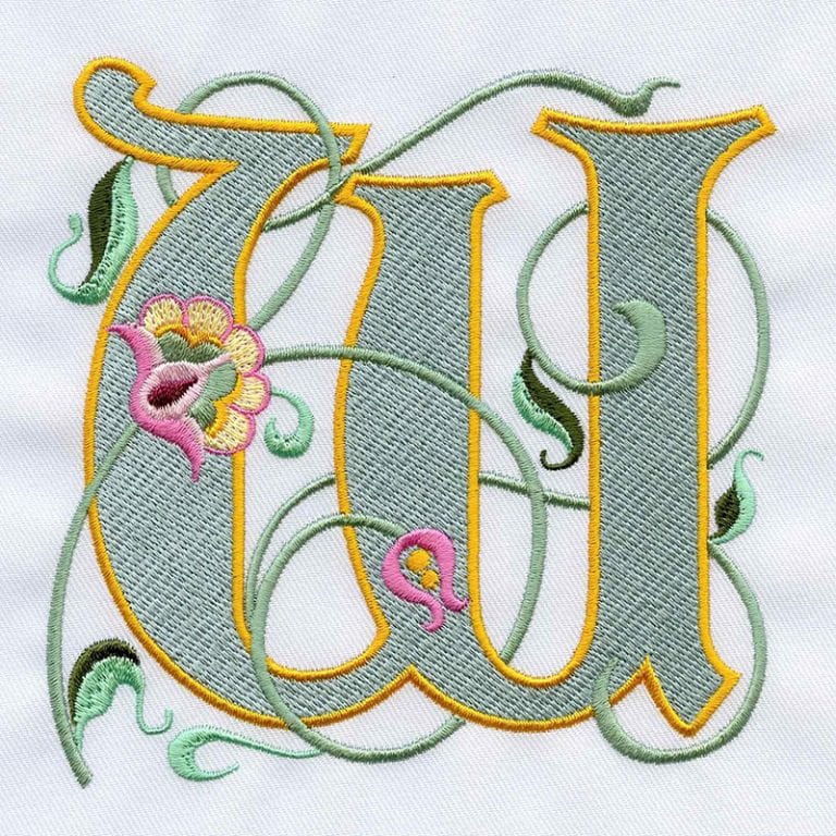 Renaissance Alphabet – The Sewing Collection