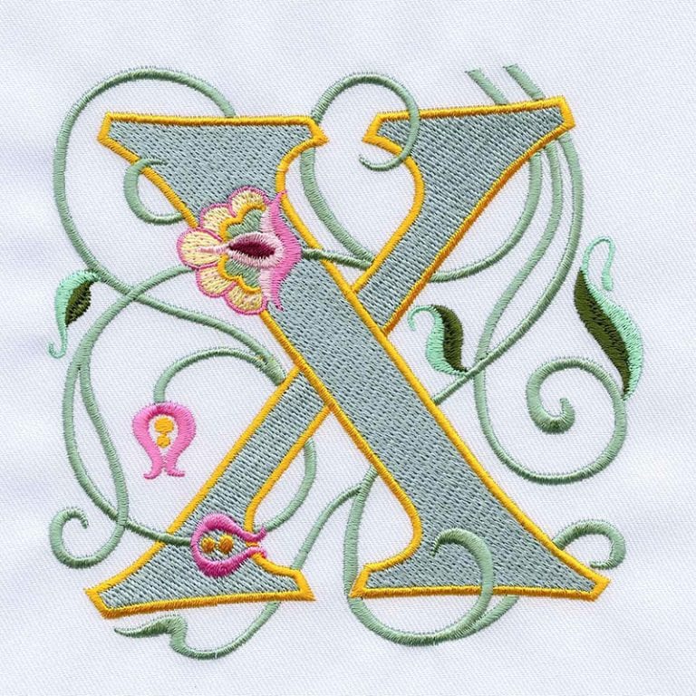 Renaissance Alphabet – The Sewing Collection