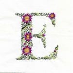 Woodland Floral Alphabet – The Sewing Collection