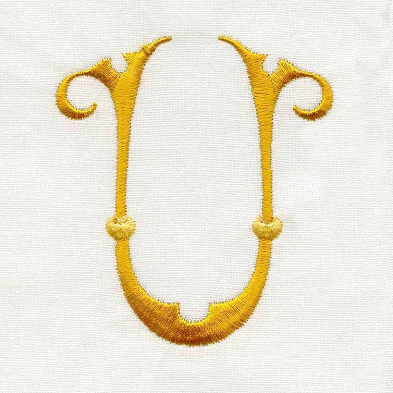 Scroll Alphabet – The Sewing Collection