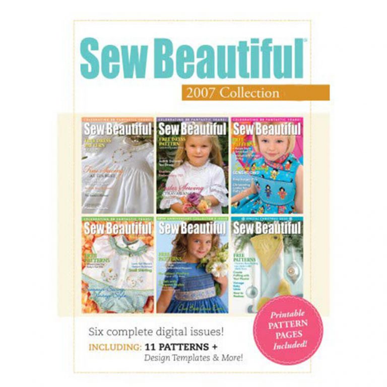 2007 Sew Beautiful Digital Collection – The Sewing Collection