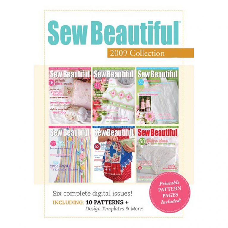 2009 Sew Beautiful Digital Collection – The Sewing Collection
