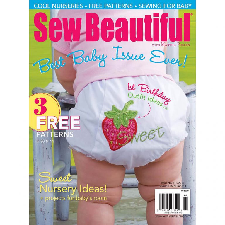 Sew Beautiful May/June 2012: Digital Issue #142 – The Sewing Collection