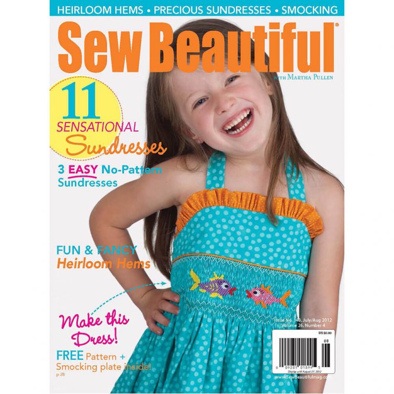 Sew Beautiful July/August 2012: Digital Issue #143 – The Sewing Collection
