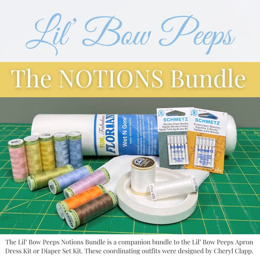 Lil' Bow Peeps Notions Bundle - The Sewing Collection